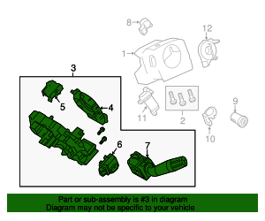 2011-2016 Ford Upper Housing EC3Z-3F791-CA | TascaParts.com