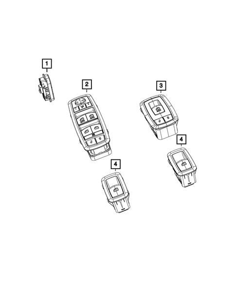 Switches for 2023 Ram 1500 | Mopar eStore
