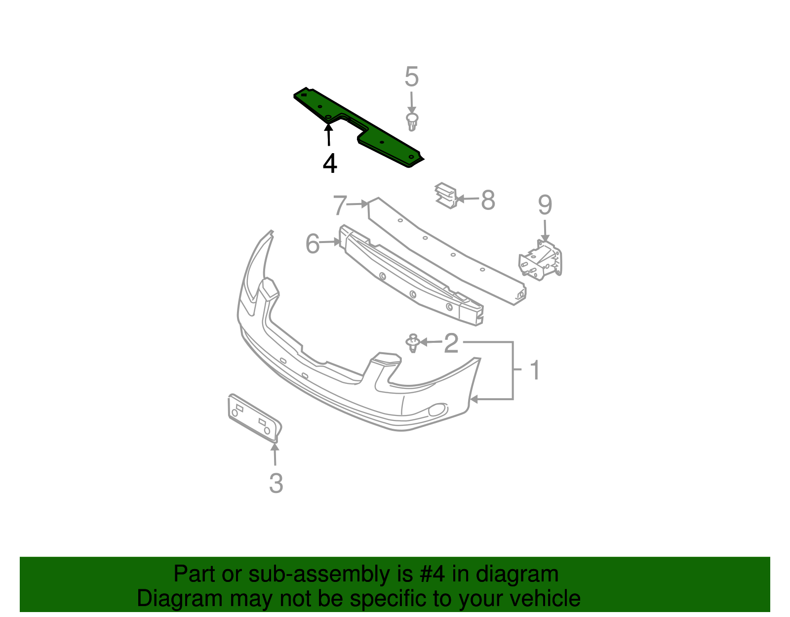 2004-2006 Nissan Maxima Top Cover 62078-7Y000 | Bill Kay Nissan Parts