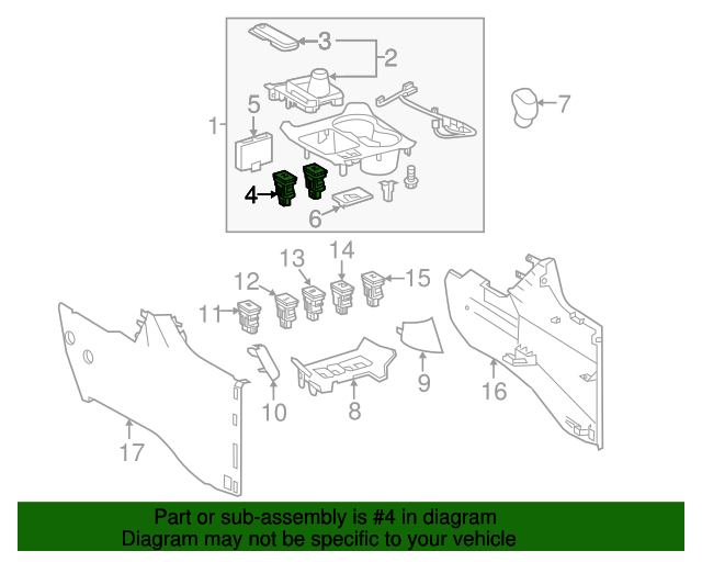 OEM 2014-2020 Toyota Seat Heater Switch Part # 84751-06111 | Modern ...