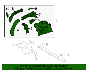2019-2021 Lexus Apron Assembly 53702-06290 | OEM Parts Online