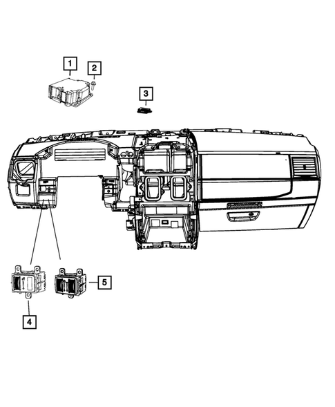Modules and Engine Controllers for 2014 Chrysler Town & Country | Mopar ...