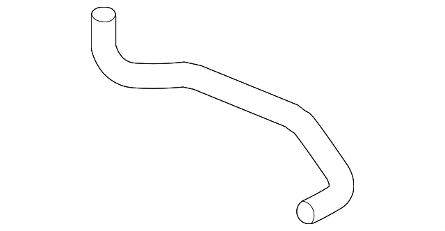 2013-2015 Chevrolet Spark Radiator Surge Tank Outlet Hose 95382835 GM ...