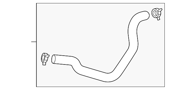 2013-2015 Chevrolet Spark Radiator Outlet Hose 95087745 GM ...