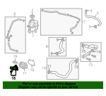 2013-2015 Chevrolet Spark Engine Coolant Thermostat 25199831 GM ...