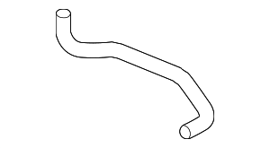 2013-2015 Chevrolet Spark Radiator Surge Tank Outlet Hose 95382835 GM ...