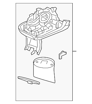 2018-2021 Volvo XC60 Mirror Housing 31424853 | TascaParts.com