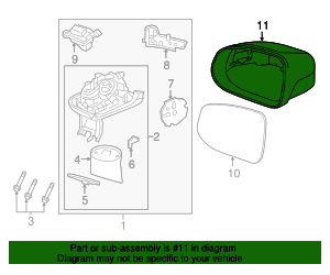 39844970 - Mirror Cover - 2017-2020 Volvo | Volvo OEM Parts Direct