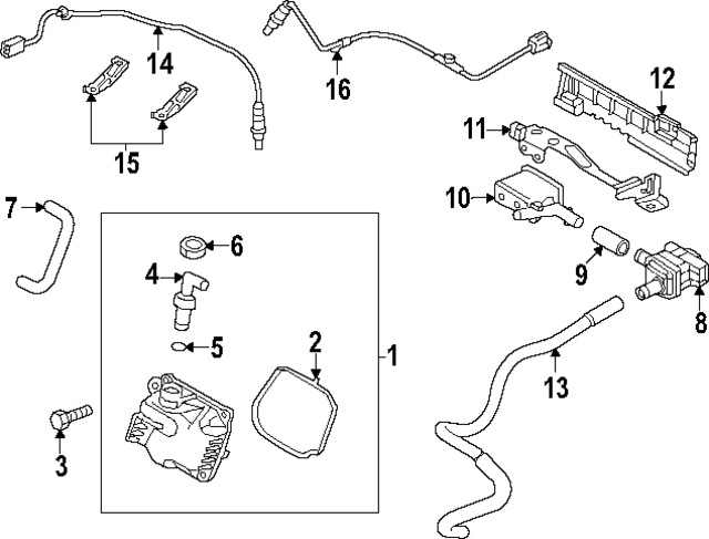 2018-2024 Mazda CX-5 Oxygen Sensor PYFB-18-86Z | RealMazdaParts.com