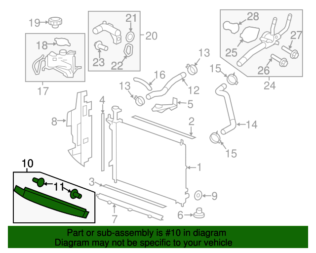 22865530 - OEM GM BAFFLE GMPartsCenter.net | GM Parts Center