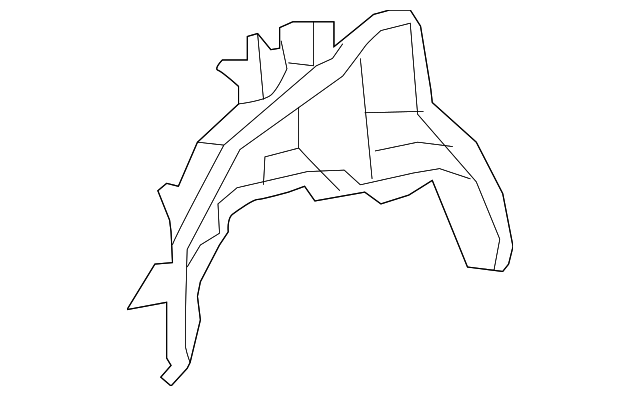 2011-2013 Toyota Matrix Inner Wheelhouse 61607-02570 | Discount Parts ...