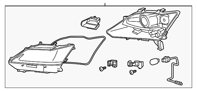 81150-30G80 - Headlamp Assembly - 2013-2015 Lexus | My L Parts