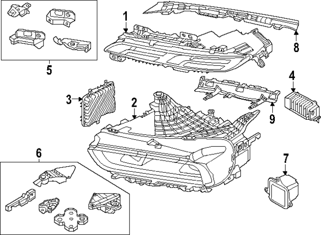Genuine BMW 63-11-5-A5F-641 | Repair Kit | FREE Shipping on Most Orders ...