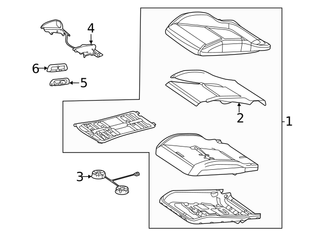 190-905-82-00 - Switch 2016-2021 Mercedes-Benz | Mercedes-Benz USA Parts