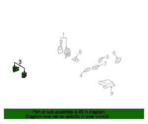 89173-59286 - Air Bag Impact Sensor 2013-2020 Lexus | AutoNationParts.com