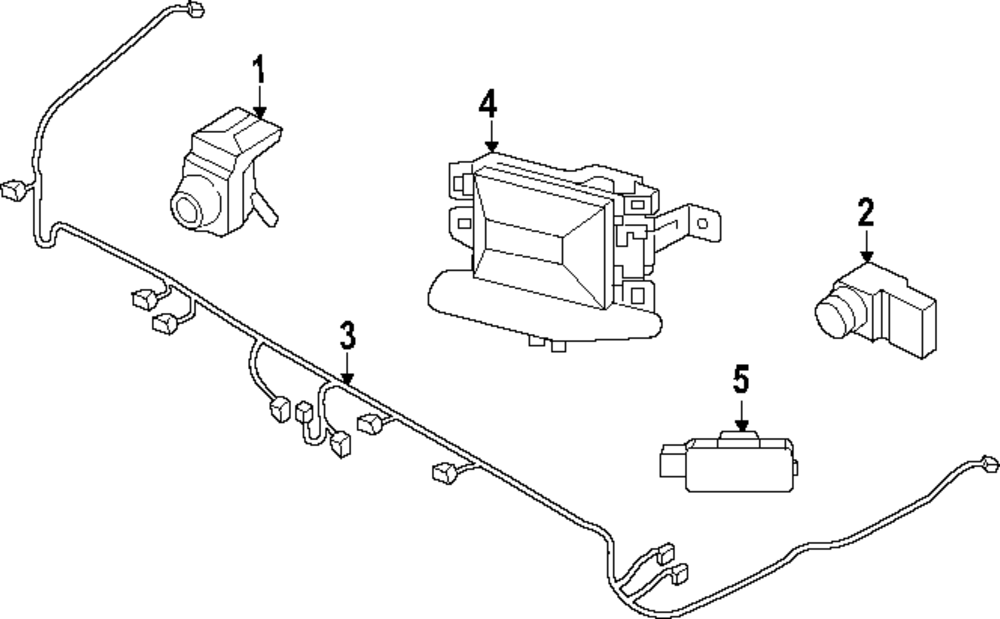 2023-2024 Genesis G90 Radar Sensor 955D0-T4101 | QuirkParts