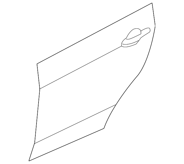 77111-1W010 - Outer Panel 2012-2017 Kia Rio | Kia.Parts Store