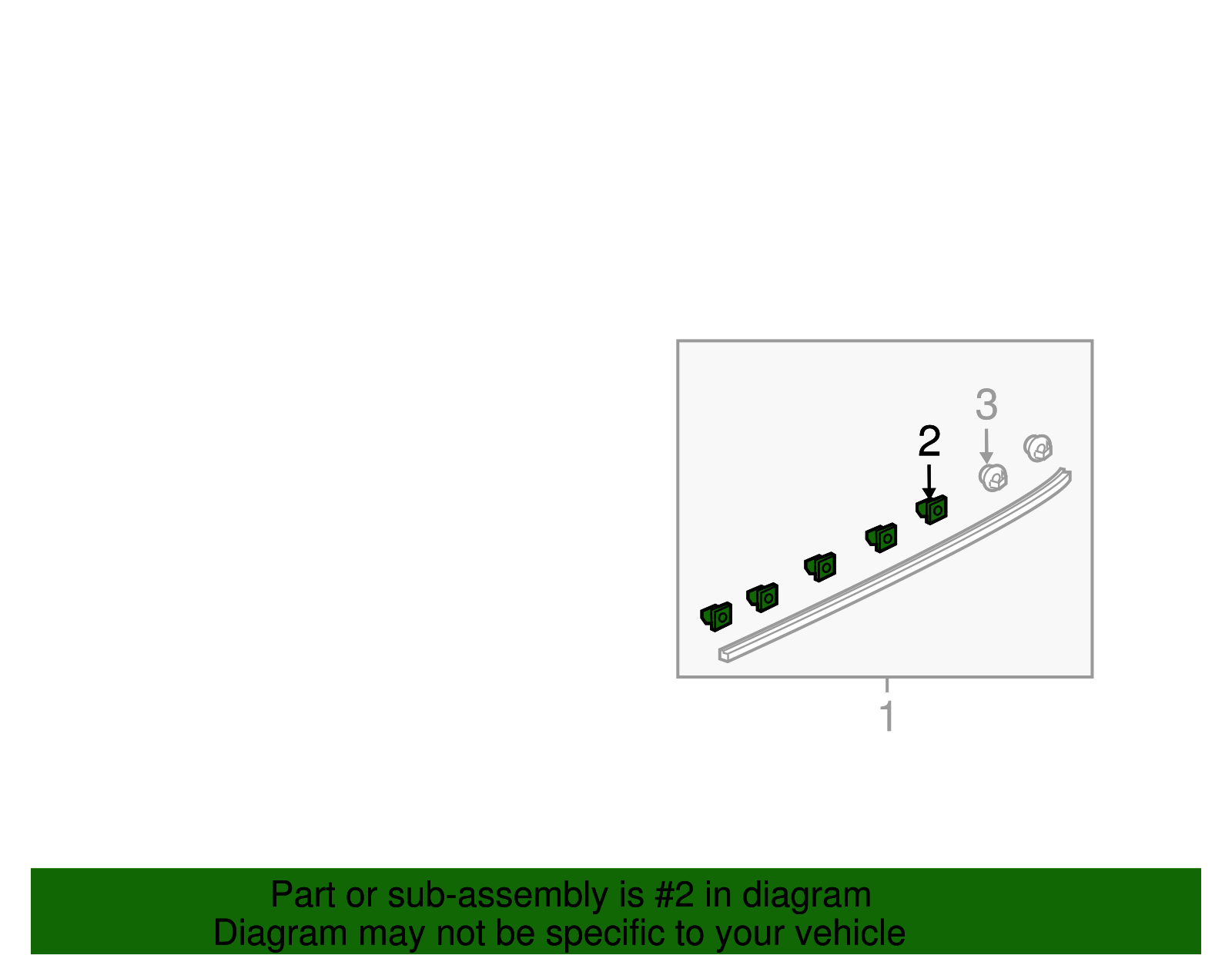 91505-THR-A01 - Belt Molding Clip 2018-2024 Honda Odyssey | Honda Parts ...