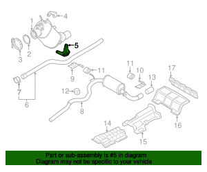 Genuine BMW 18-20-8-515-755 | Lower Bracket | FREE Shipping on Most ...
