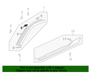 91511-S3Y-003 - Pillar Molding Clip 2000-2006 Honda Insight | Honda ...