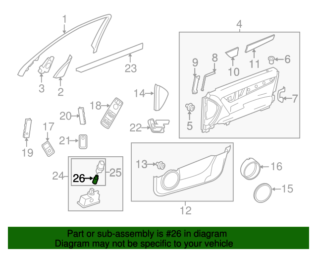 000000-008140-64 - Center High Mount Stop Light Bulb 1988-2023 Mercedes ...