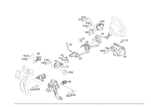 1954-2024 Mercedes-Benz Switch 001-545-87-14 | Mercedes-Benz Parts