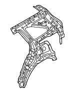 71601-C5000 - Inner Quarter Panel 2016-2018 Kia Sorento | Kia.Parts Store