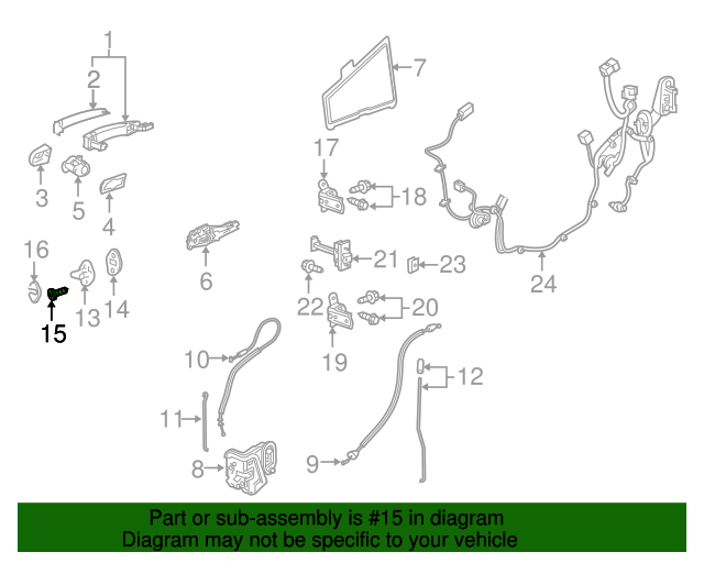 2018-2021 GM Striker Bolt 11548565 | GMPartsNow