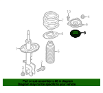 Strut Bearing - Nissan (54325-3JA0A) | TascaParts.com