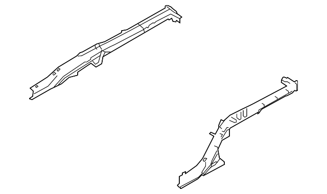 2020-2022 Genesis G90 Member Assembly Rear Floor Side Right-hand 65720 ...