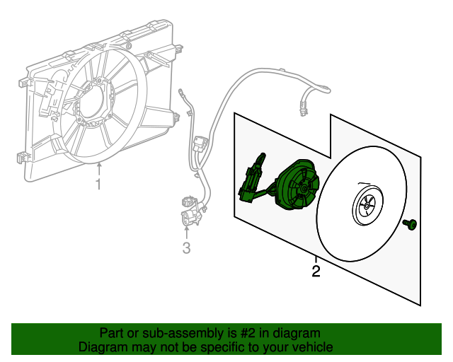 13338843 - Engine Cooling Fan Assembly 2013-2016 GM | AutoNationParts.com