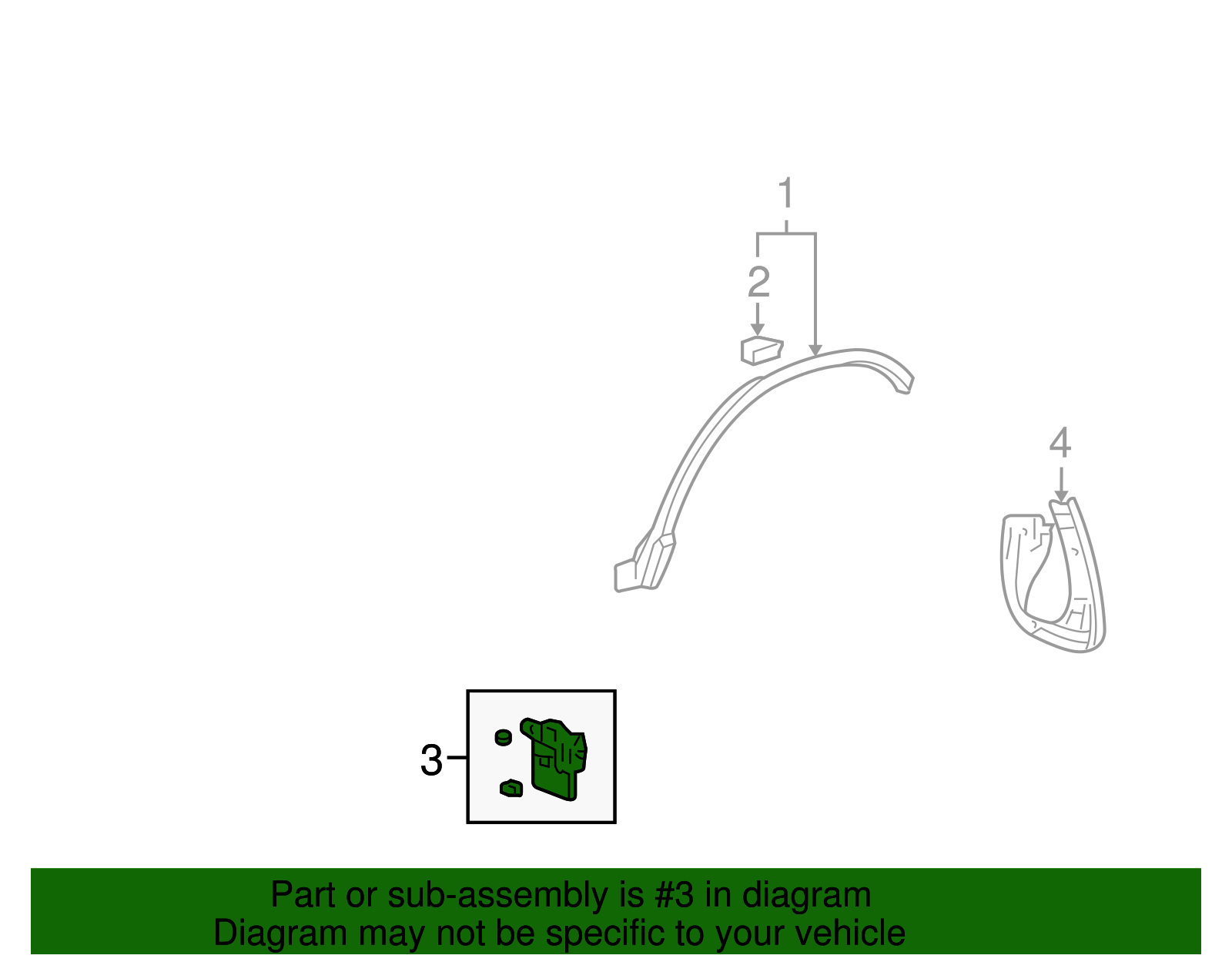 Factory Direct Plate for 2007-2011 Honda CR-V | Part# 74475-SWA-A00 ...