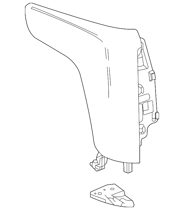 2020-2024 Cadillac XT6 Lamp 85000449 GM | GMPartsDirect.com