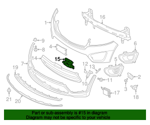 2016-2018 Kia Sorento OEM NEW 16-18 Kia Sorento Sport Utility Front ...