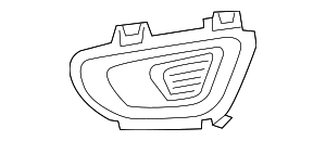 86525-C6000 - Side Trim 2016-2018 Kia Sorento | Kia.Parts Store