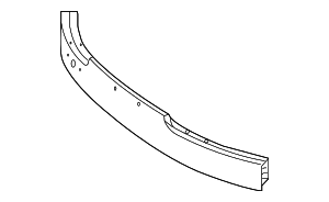 Mercedes-Benz OEM Impact Bar Part# 222-620-36-01 | OEM Vehicle Parts