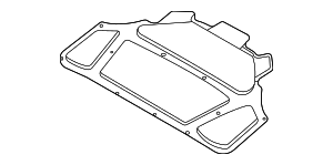 Genuine BMW 51-48-7-434-845 | Hood Insulation Pad | FREE Shipping on ...