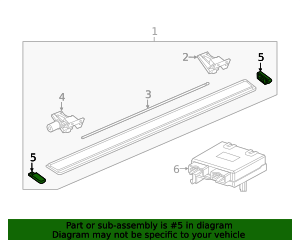 2019-2020 Ram 2500 End Cap 68461585AA | TascaParts.com