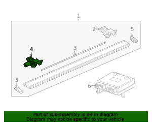 2019-2020 Ram 2500 Adjust Motor - Driver's Side (LH) 68461641AA ...