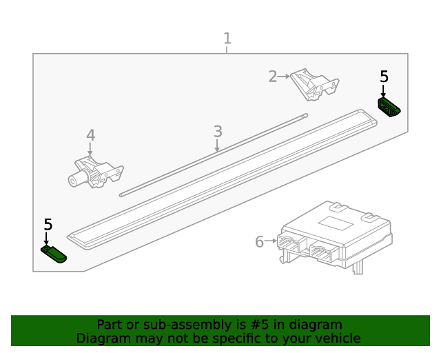 2019-2020 Ram 2500 End Cap 68461584AA | TascaParts.com