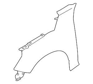 2019-2020 Nissan Altima Fender - Passenger Side (RH) 63100-6CA0A ...