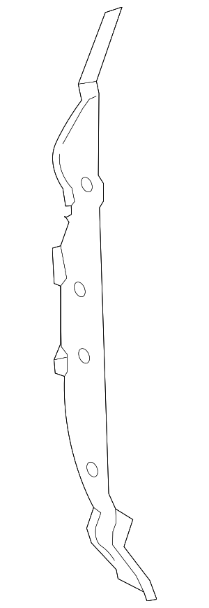 2019-2020 Nissan Altima Baffle Plate - Driver's Side (LH) 63131-6CA0A ...