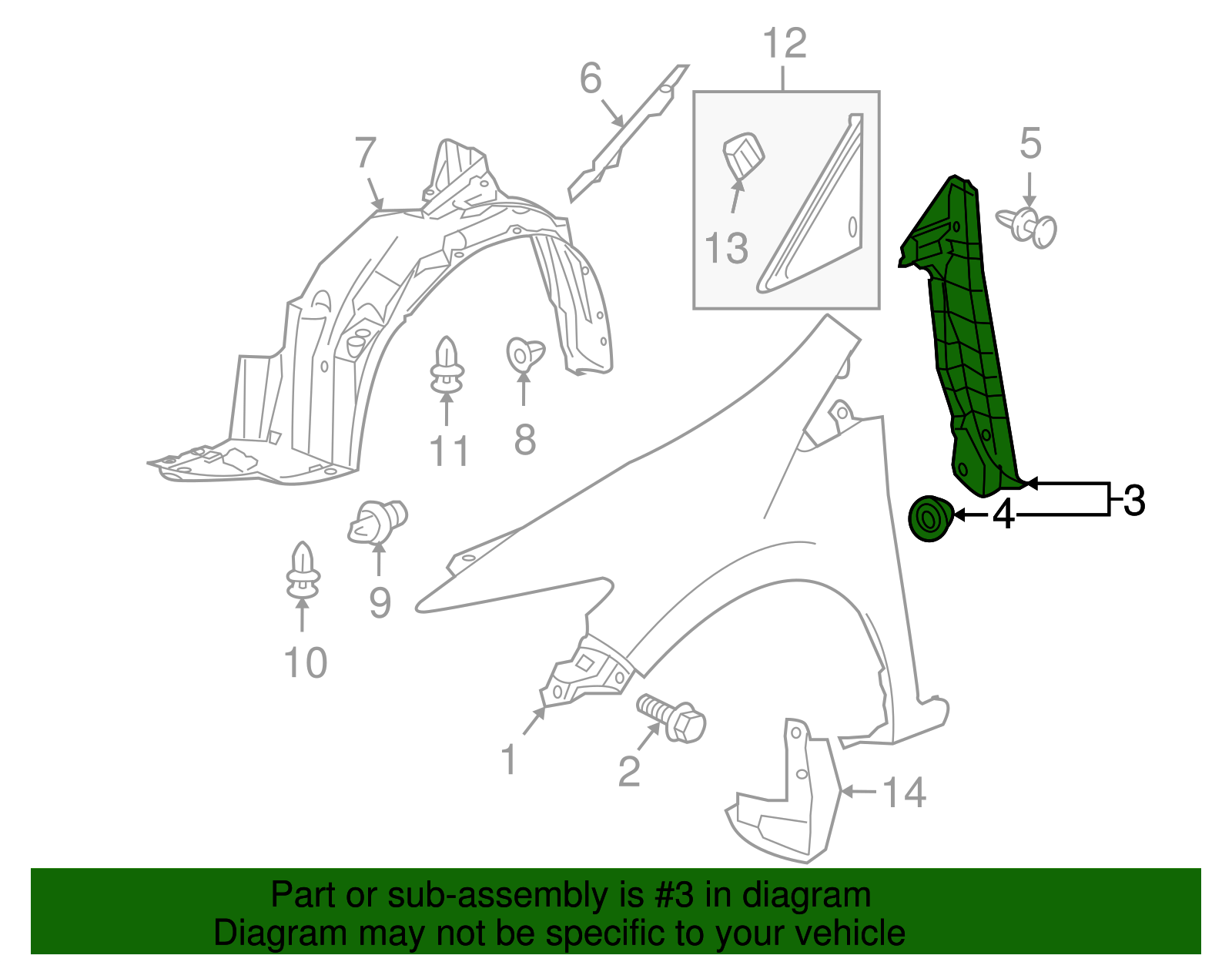 2010-2014 Honda Insight Rear Shield 74155-TM8-A00 | Retail Performance ...