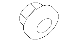 2010-2020 Volvo Bumper Cover Support Rail Nut 30640541 | TascaParts.com