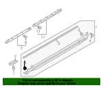 30640643 - Rocker Molding Clip - 2011-2021 Volvo | Volvo OEM Parts Direct