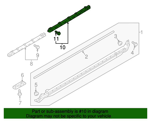32216525 - Rear Bracket - 2016-2020 Volvo XC90 | Volvo OEM Parts Direct