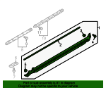 2019-2020 Volvo XC90 Rocker Molding - Passenger Side (RH) 39791446 ...