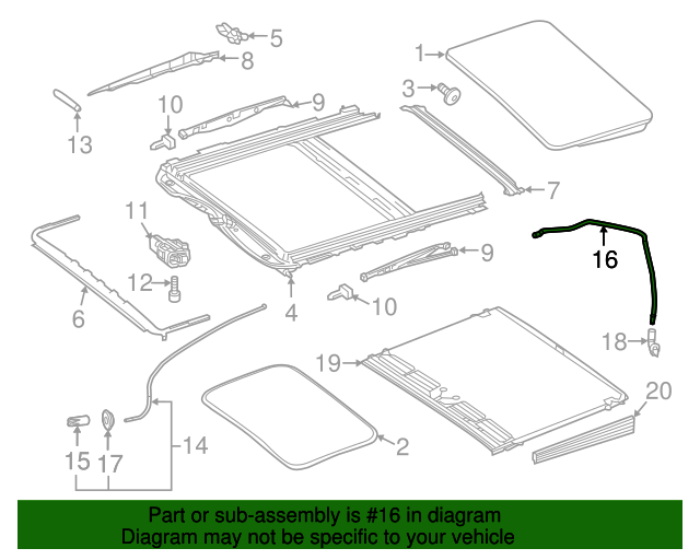 213-630-13-03 - Drain Hose 2017-2020 Mercedes-Benz | Mercedes-Benz USA ...