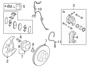 2004-2024 Subaru Disc Brake Rotor Front 26300SA001 | SubaruOnlineParts.com