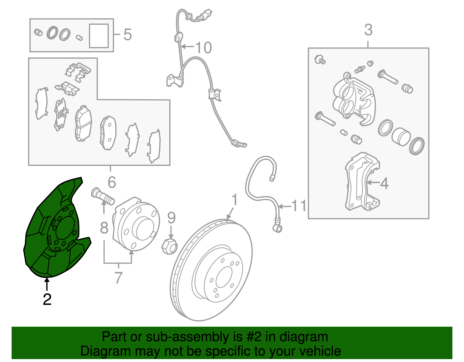 2008-2018 Subaru Splash Shield 26290AG000 | My Subaru Parts